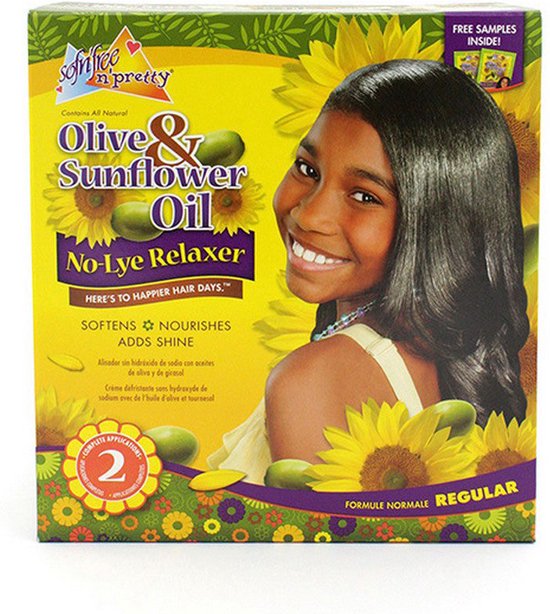 Haarolie Sofn'free Pretty Olive & Sunflower Oil | bol.com