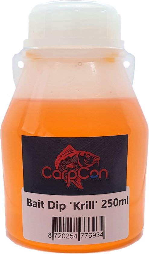 Bait Dip 'Krill' - Oranje - 250ml - Karper Lokvoer - Vissen Lokaas ...