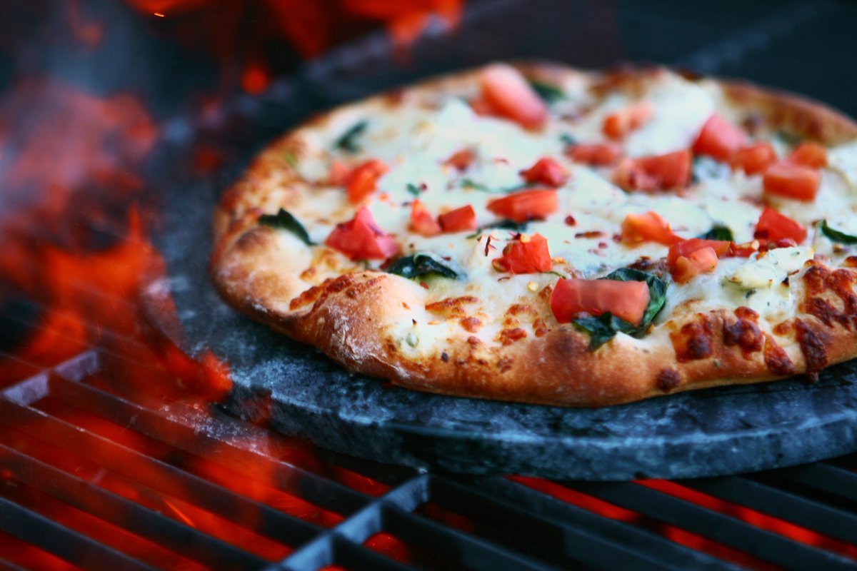 Sparq Home - Pizzasteen - rond 30,5 cm - speksteen - hapjes- bbq - relatiegeschenk -... | bol.com