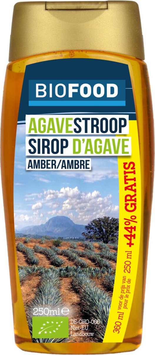 Damhert Biofood Agavesiroop Amber Biologisch 250 ml | bol
