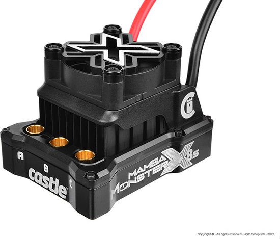 Castle Creations Mamba Monster X 8s waterproof ESC 33.6v Max | bol