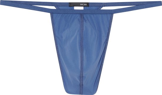 HOM Plume g-string (1-pack) - heren string - midden blauw - Maat: L | bol