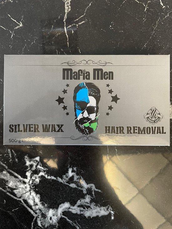 Mafia Men Ontharingswax Silver 500ml-mg Mask Wax Black Professioneel ...