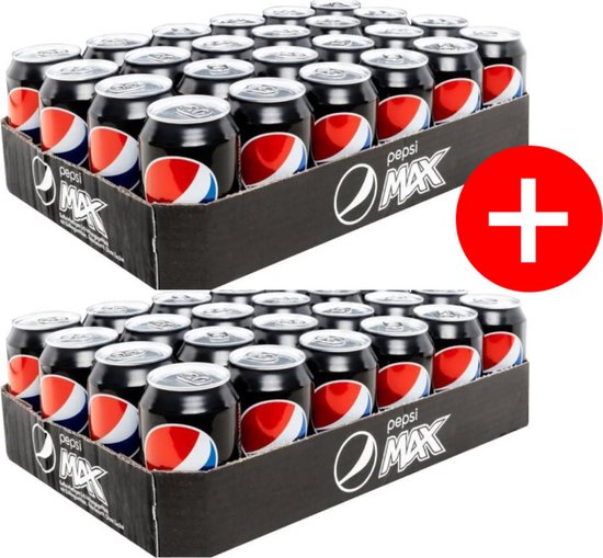 Pepsi Max pack blik 2x 24x330 ml | bol.com