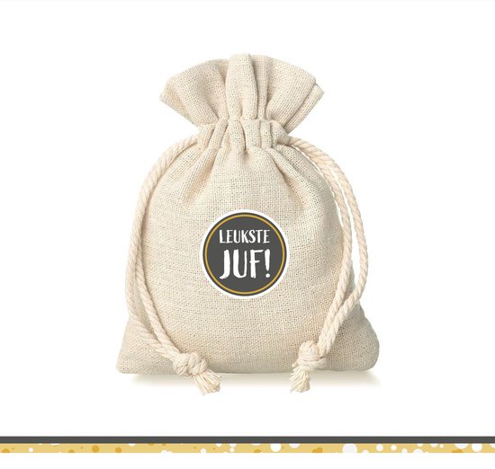 Geschenkset "Voor de leukste juf" - 4 producten - 250 gram | Giftset ...