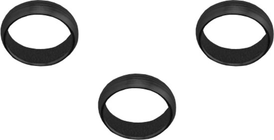 KOTO Aluminium Flight Lock Rings Black | bol