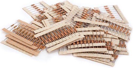 SET VAN 610 WEERSTANDEN (E12-reeks) (K/RES-E12) | bol