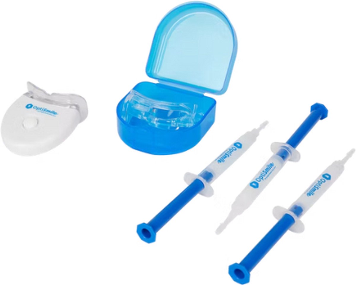 OptiSmile tandenbleekset - teeth whitening kit - tanden bleken - set ...