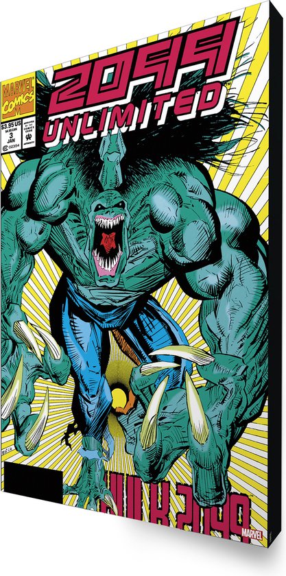 Disney | Marvel Comics | Hulk 2099 unlimited - Canvas - 70x50 cm | bol