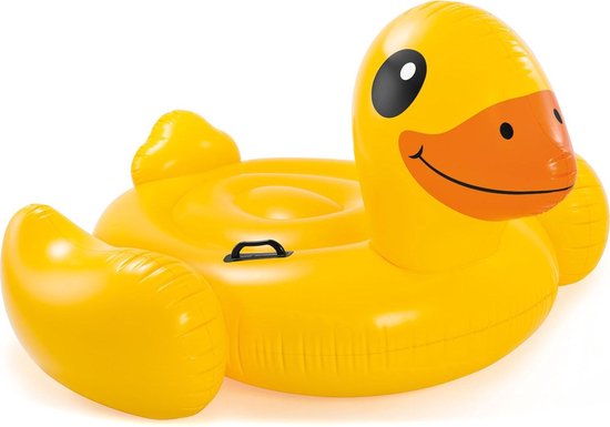 Badeend - Intex - opblaasbare eend - duck - luchtbed | bol