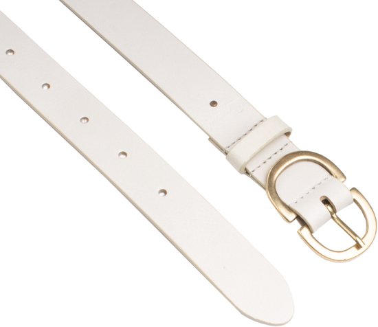 Legend Dames - Leren Riem - Wit - 90 cm | bol
