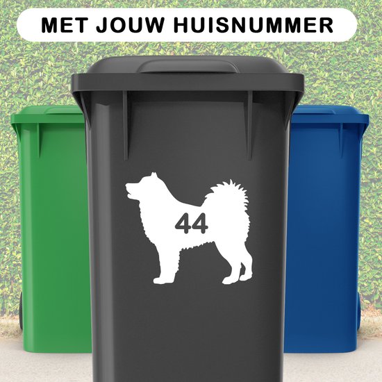 Container Stickers - Voordeelset 4 stuks - 15x20 cm - Container / kliko ...