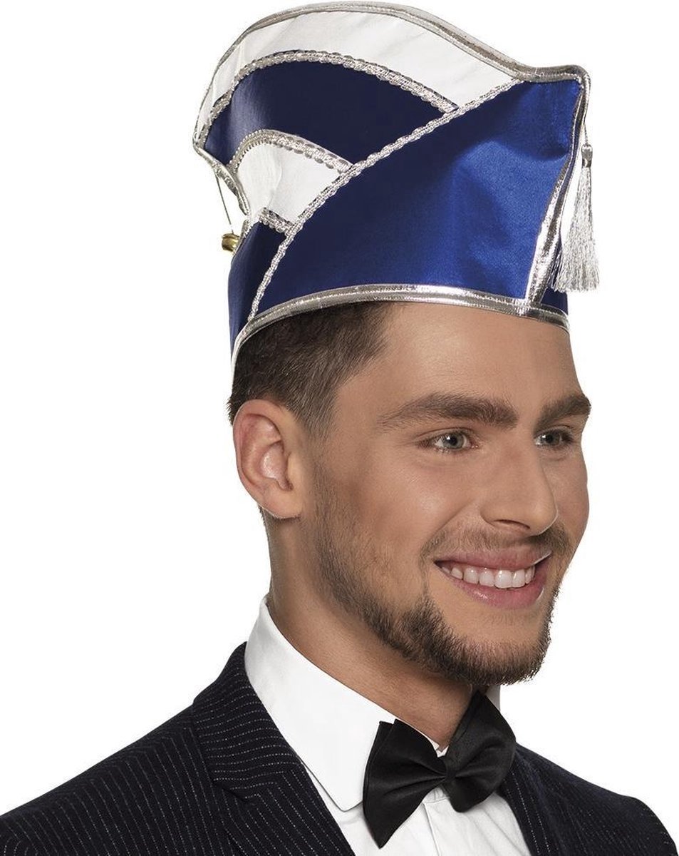 Comite carnaval hoed blauw wit. | bol.com