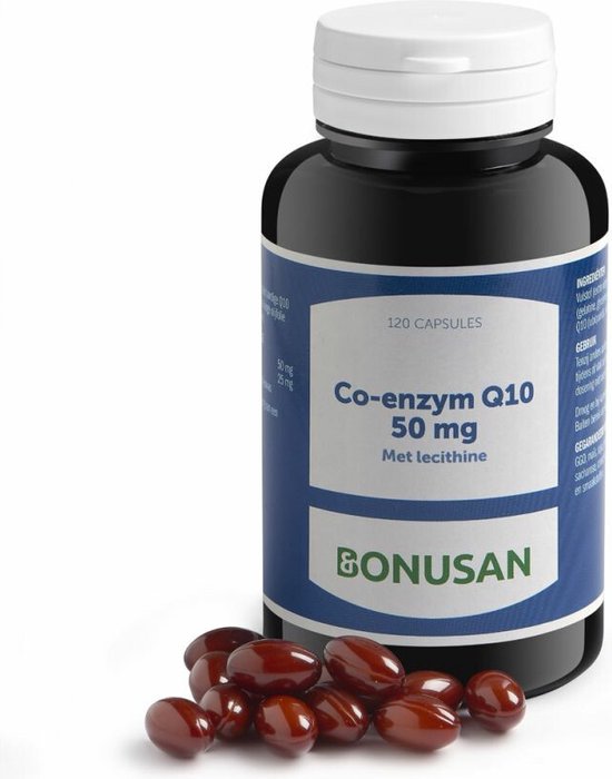 Bonusan Co – Enzym Q10 - 120 Capsules - Voedingssupplement | bol.com