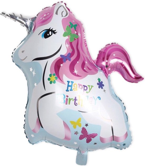 Ballon aluminium licorne joyeux anniversaire | bol.com