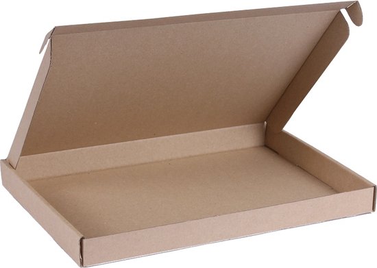 Kartonnen vouwdoos - 100 stuks - Verzenddoos - Platte doos - Pakket ...