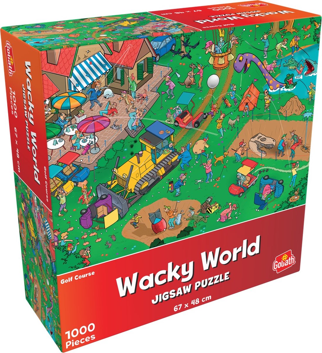 Goliath Wacky World PUZZEL Golf course 1000 stukjes | bol.com
