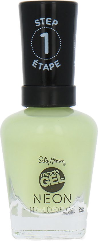 Sally Hansen Miracle Gel Neon Nagellak - 055 Lemon Chillo | bol.com