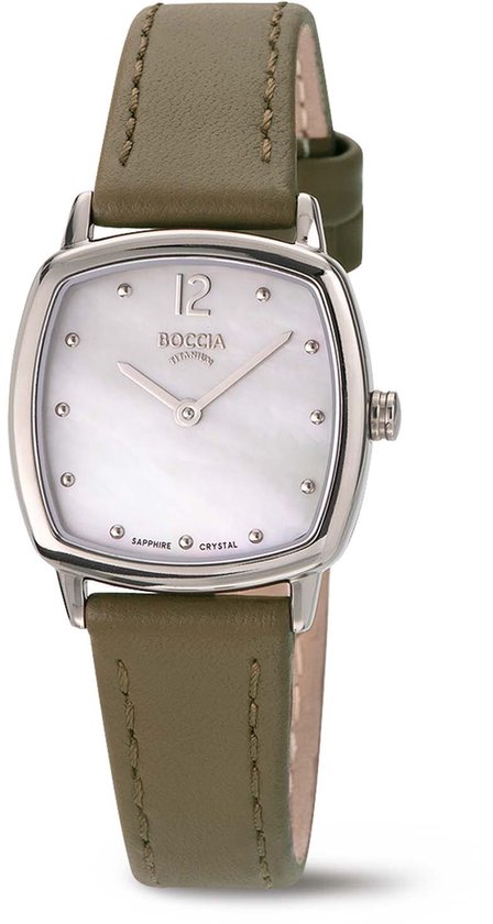 Boccia Titanium 3343-02 Dames Horloge | bol.com