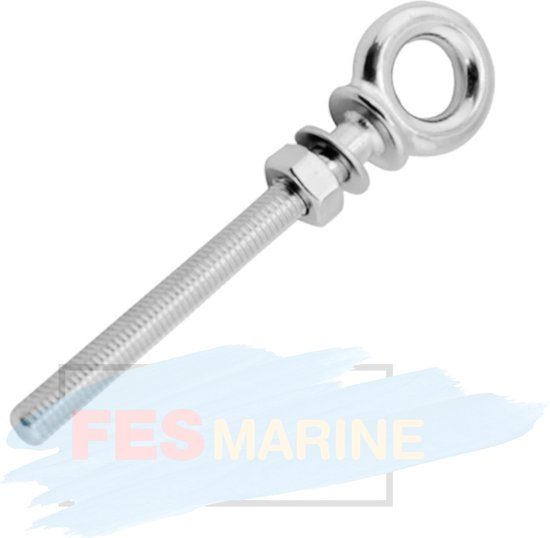 FES Marine Oogbout M10 x 100mm RVS316 | bol