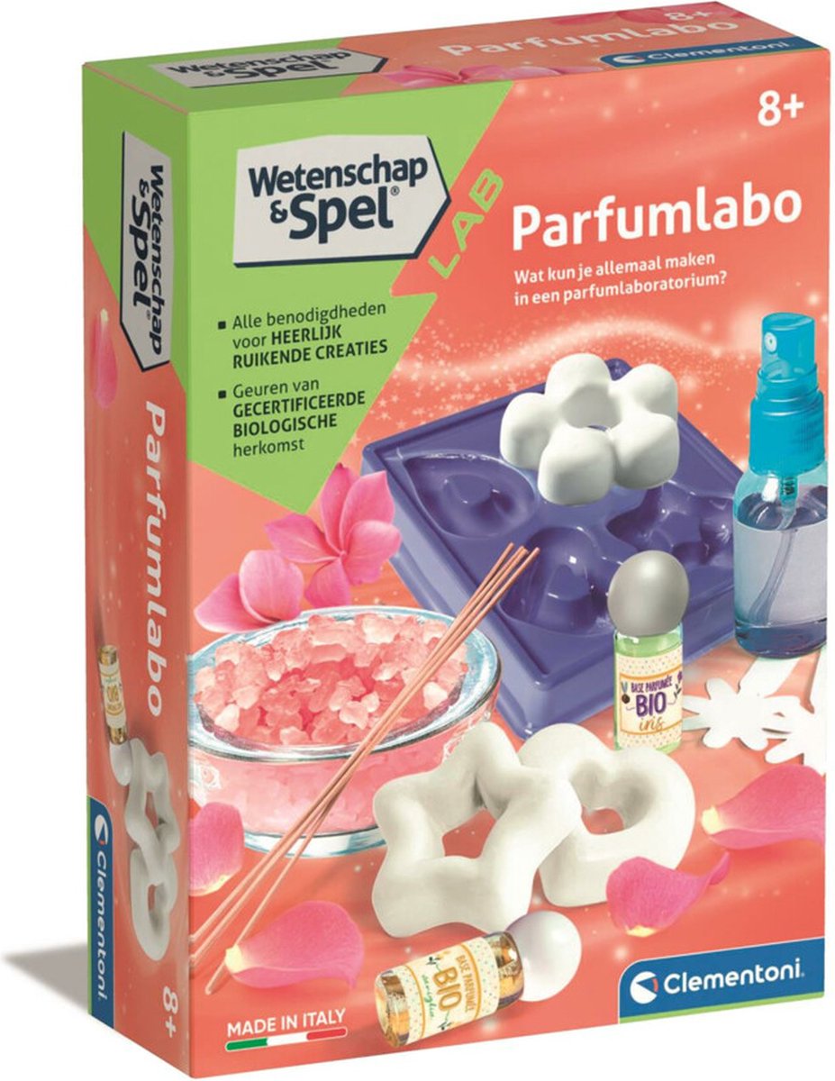 Clementoni Wetenschap & Spel, Bio Parfumessences, 8+ jaar - 56054 | bol