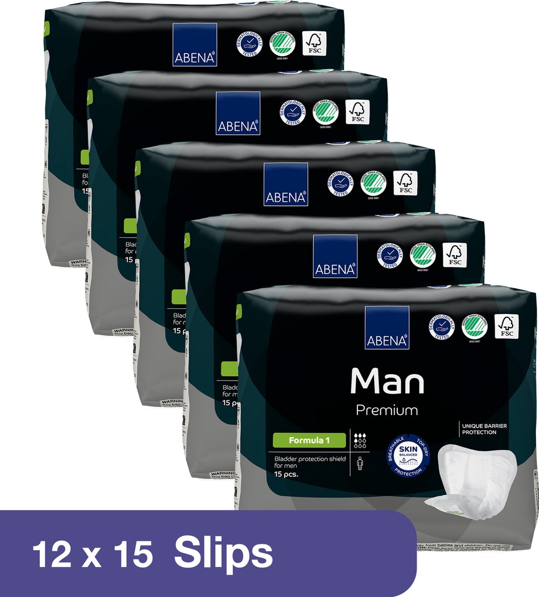 ABENA Man Premium Formula 1 - Bulkverpakking 180 Stuks ...