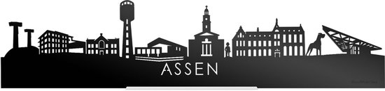 Standing Skyline Assen Zwart Glanzend - 60 cm - Woondecoratie design ...