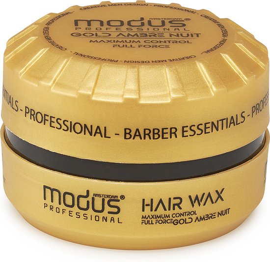 Modus - Maximum Control Gold Ambre Nuit Hairwax - 150ml | bol