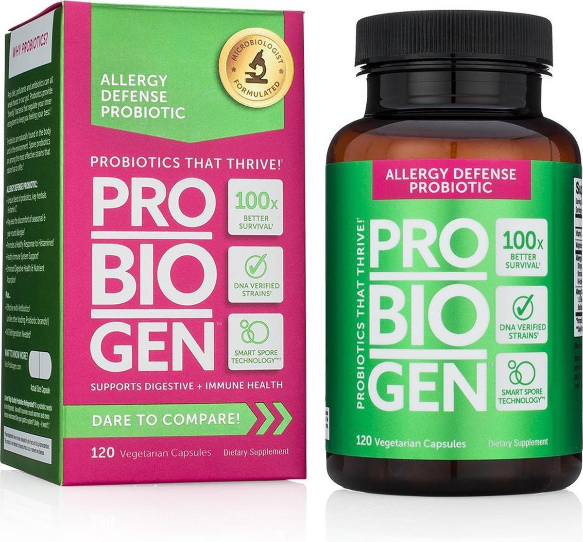 PROBIOGEN - Probiotische capsules tegen stress en voor een betere ...