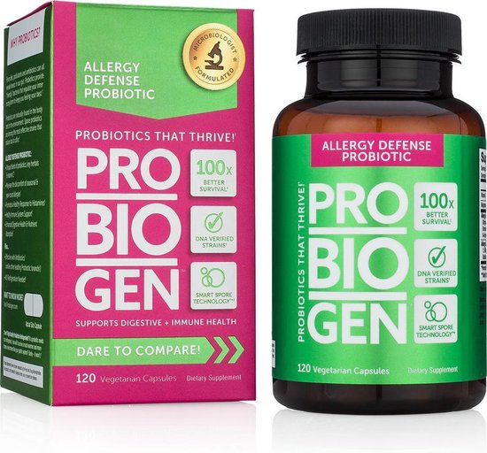 PROBIOGEN - Probiotische capsules tegen stress en voor een betere ...