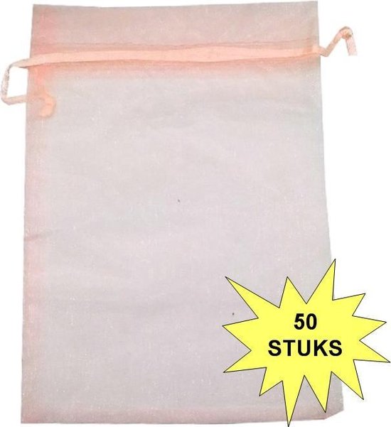 Fako Bijoux® - Organza Zakjes - 10x15cm - Feestzakjes - Snoepzakjes ...
