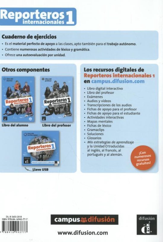 Reporteros Internacionales 1 - Reporteros Internacionales 1 - Cuaderno ...