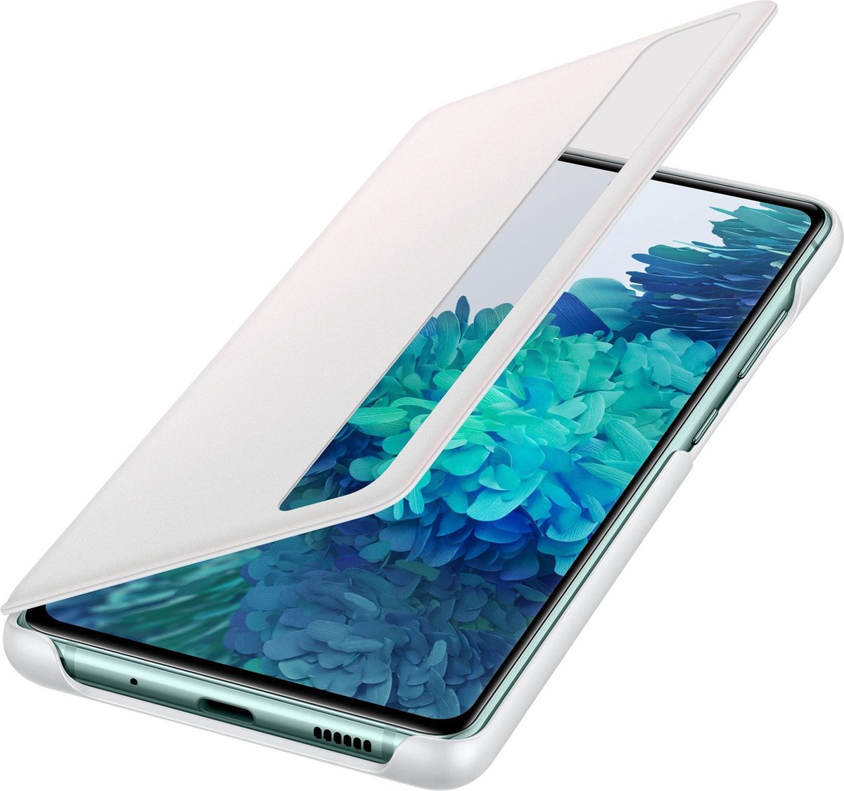 Samsung Clear View Cover Galaxy S20 Fe Ef Zg780cw Wit Bol
