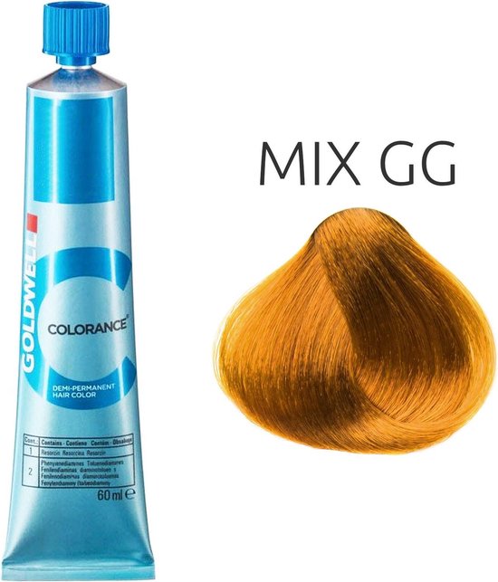 Goldwell - Colorance - Mix Shades - GG Gold-Mix - 60 ml | bol