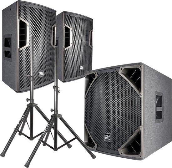Power Dynamics PD-6 actieve 2.1 set - 2600W | bol.com