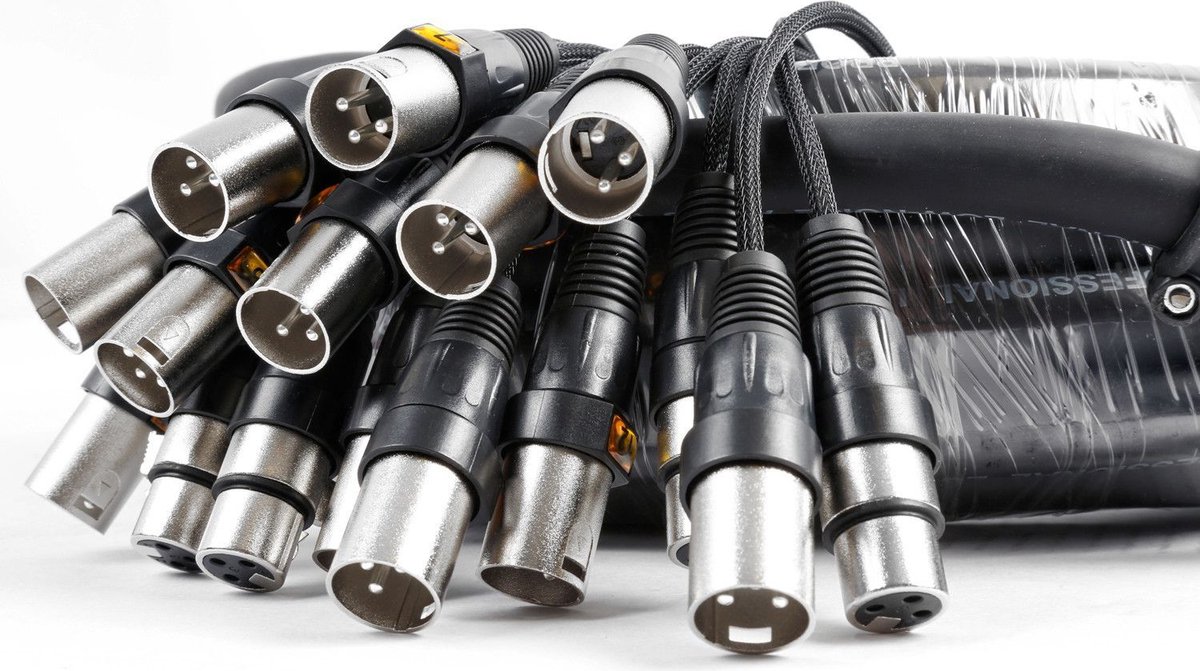 PD Connex Stage Snake multikabel 24-in 4-out XLR 50 meter | bol