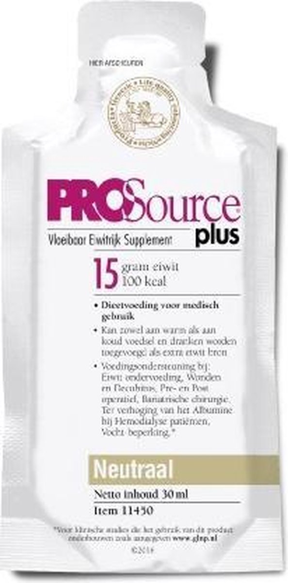 Prosource Plus vloeibaar eiwitrijk sachets 30 ml | bol