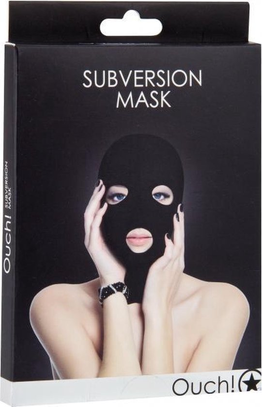 OUCH! - Subversie Masker voor Gezichts Bedekking met Open Mond en Ogen ...