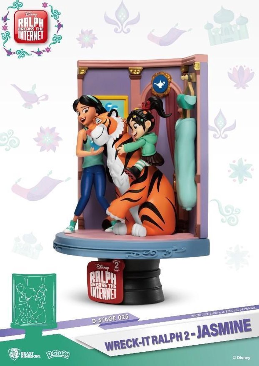 Disney: Wreck-It Ralph 2 - Jasmine PVC Diorama | bol.com