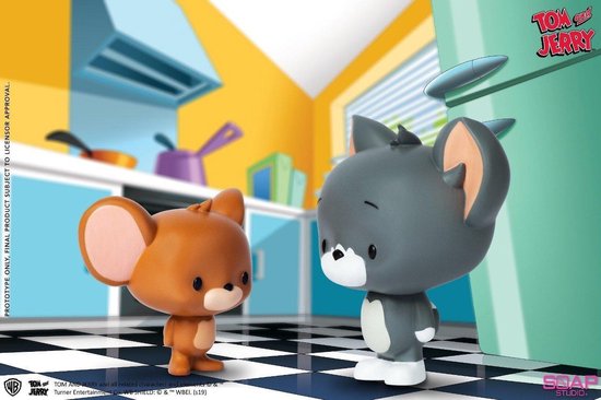 Tom and Jerry: Chibi Tom and Jerry Vinyl Figurine Set | bol.com