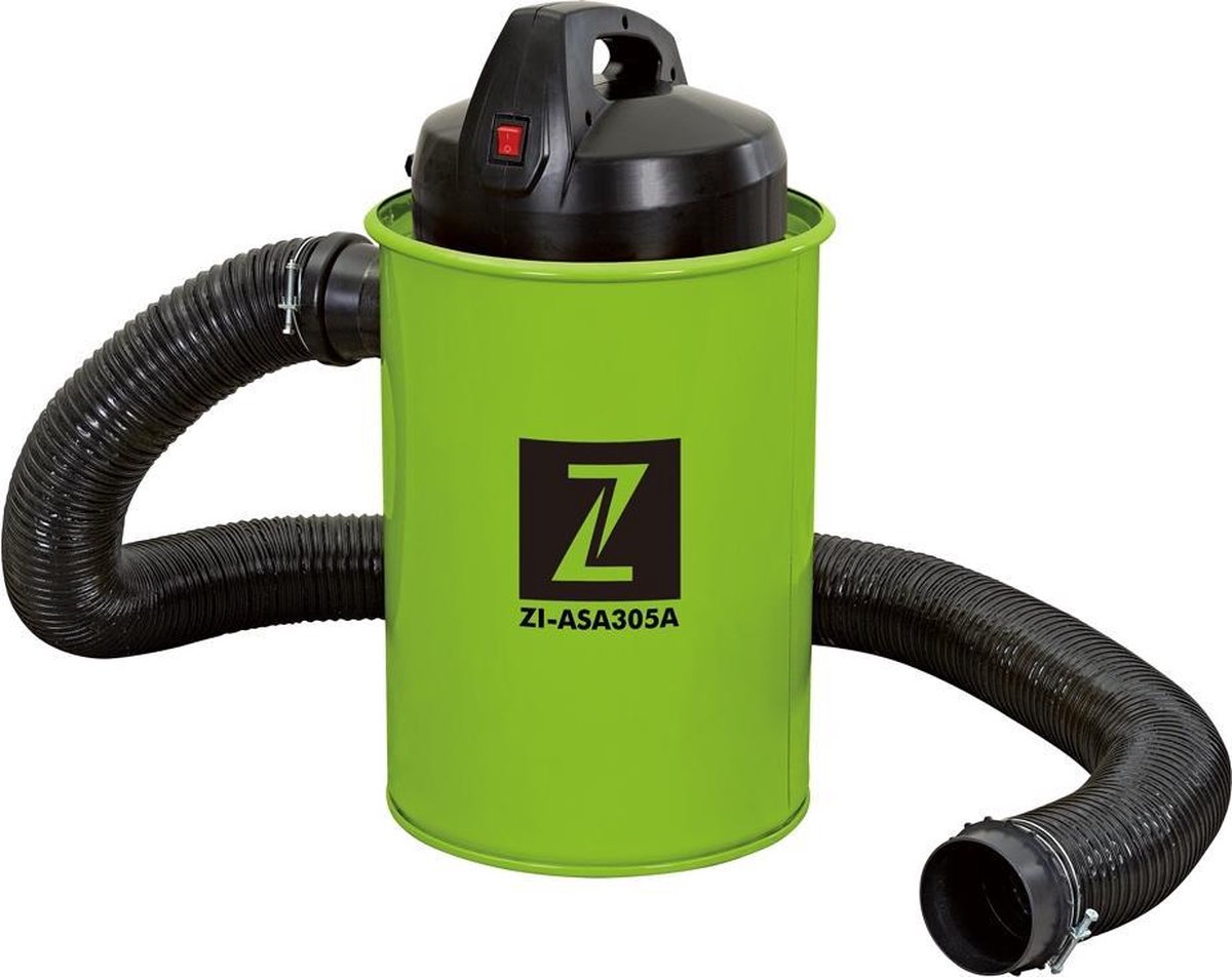 Zipper Afzuiger Afzuiginstallatie ZI-ASA305A - 50L - 1100W | bol.com