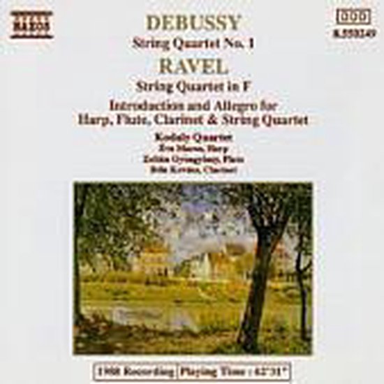 Debussy, Ravel: String Quartets, Maurice Ravel | CD (album) | Muziek | bol