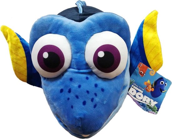 Finding Nemo - Disney - Dory Knuffel Vis - Pluche - Blauw - 17 cm | bol