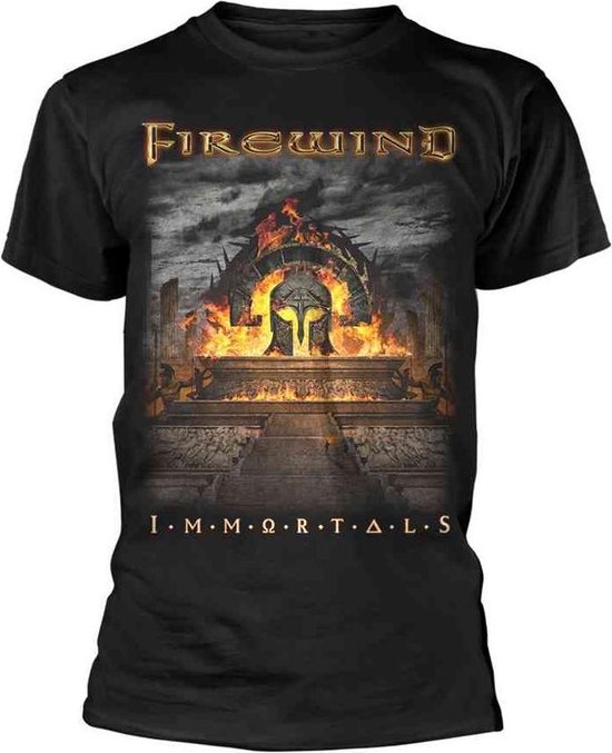 Firewind Heren Tshirt -M- Immortals 2 Zwart | bol.com
