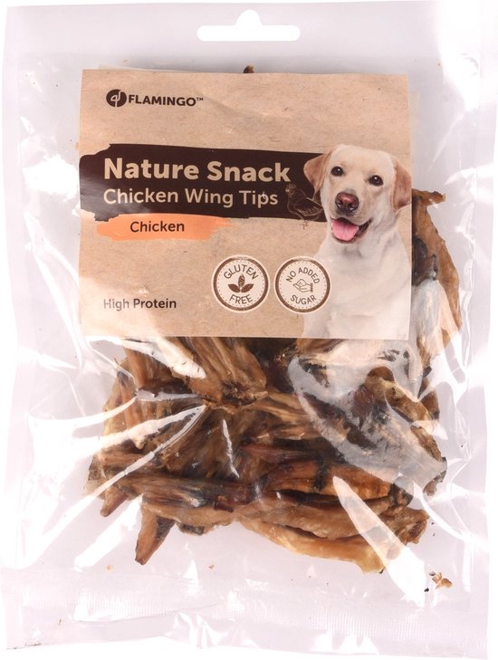 Flamingo Nature - Snack Honden - Nature Snack Kippenvleugels Tip 100 Gr ...