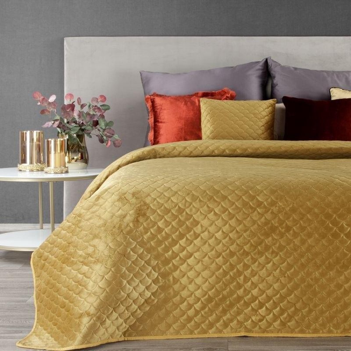 Luxe bed_deken_Brulo_Polyester_sprei_220x240 cm_Gewicht-180+70+100 GSM ...
