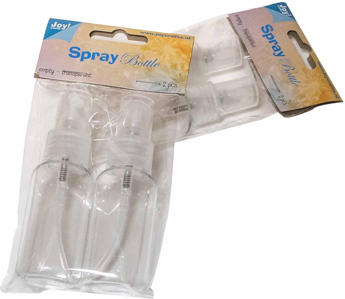 Sprayflesjes voor vloeistof 2x 2 flesjes / Waterflesjes /Desinfectie ...