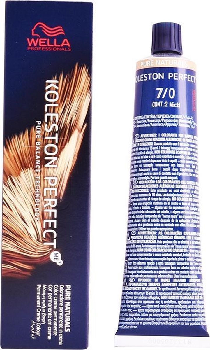 Permanente Kleur Wella Koleston Perfect Nº 7.0 (60 ml) | bol.com