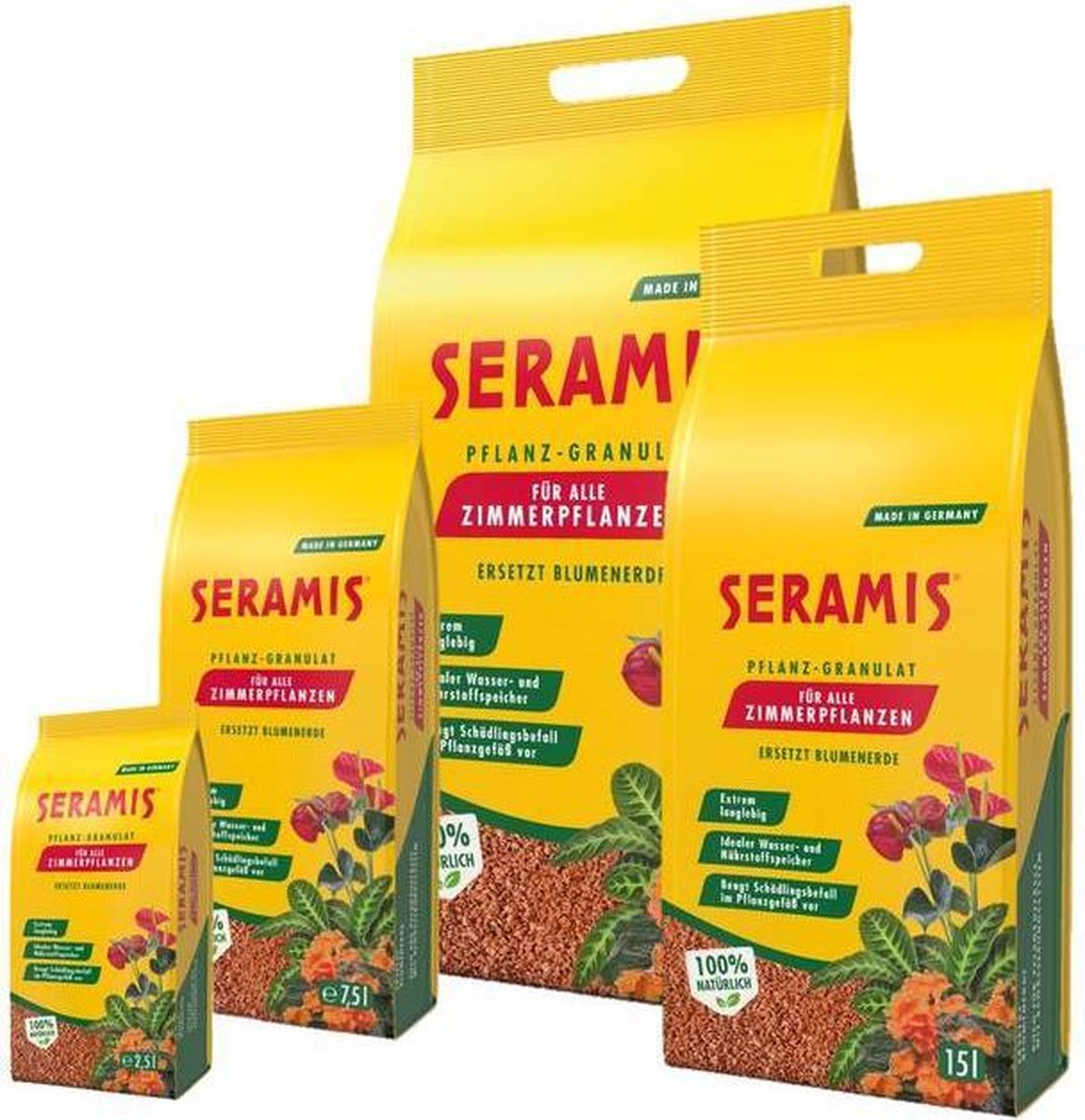 Seramis Plant Seramis pour toutes les plantes d'intérieur 15L | bol.com