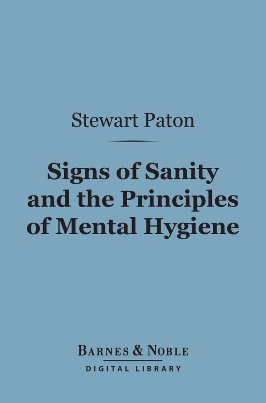 Barnes & Noble Digital Library - Signs of Sanity and the Principles of ...